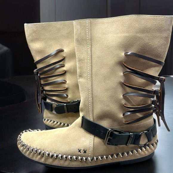 Free People | Shoes | New Free People Coronado Suede Mocc Boot In ...